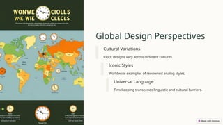 Timeless Precision: The Role of Analog Clocks in Modern Spaces | PPTX