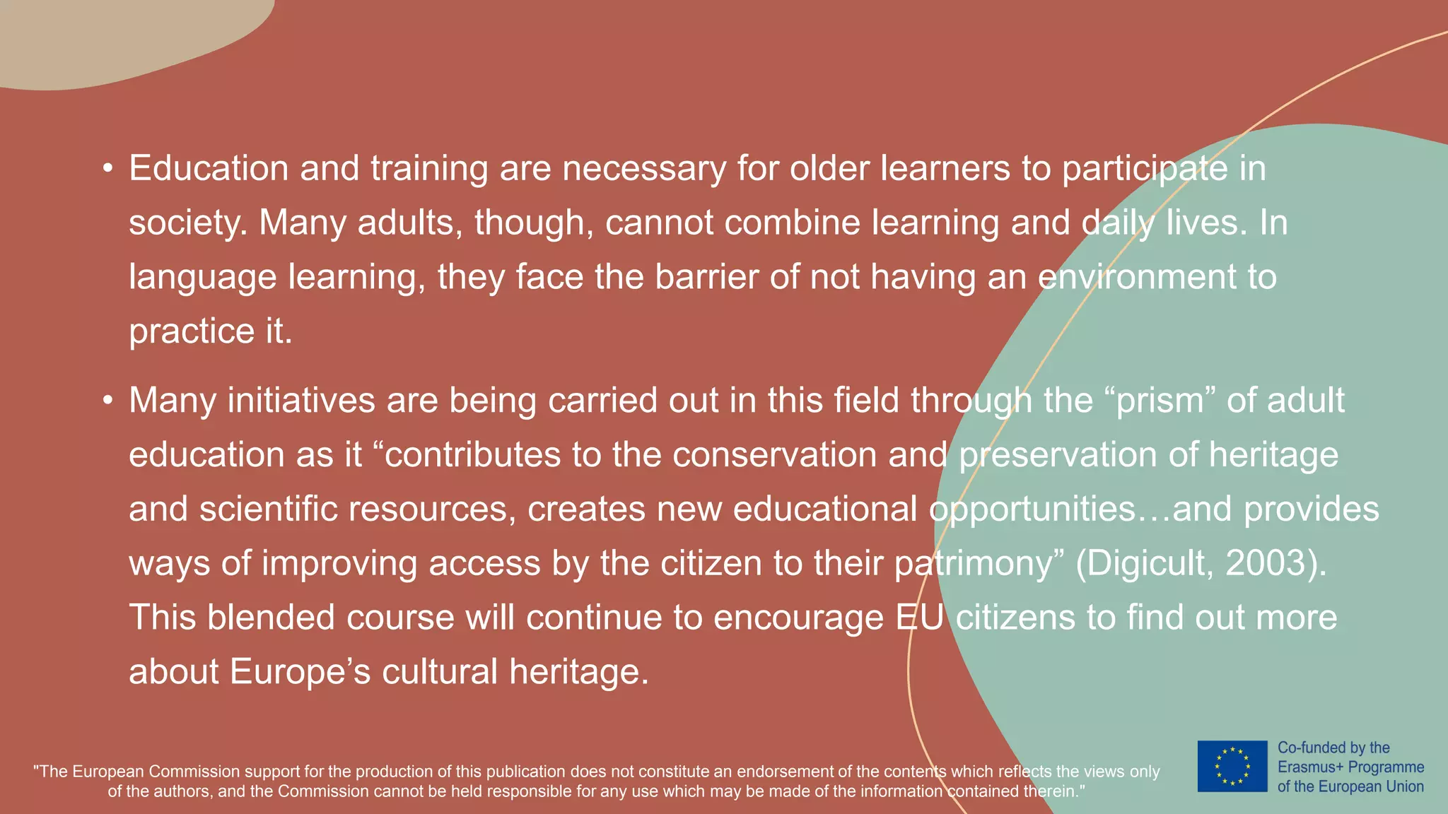 Timeless Project: Learning foreign languages in culturally-inclusive ...