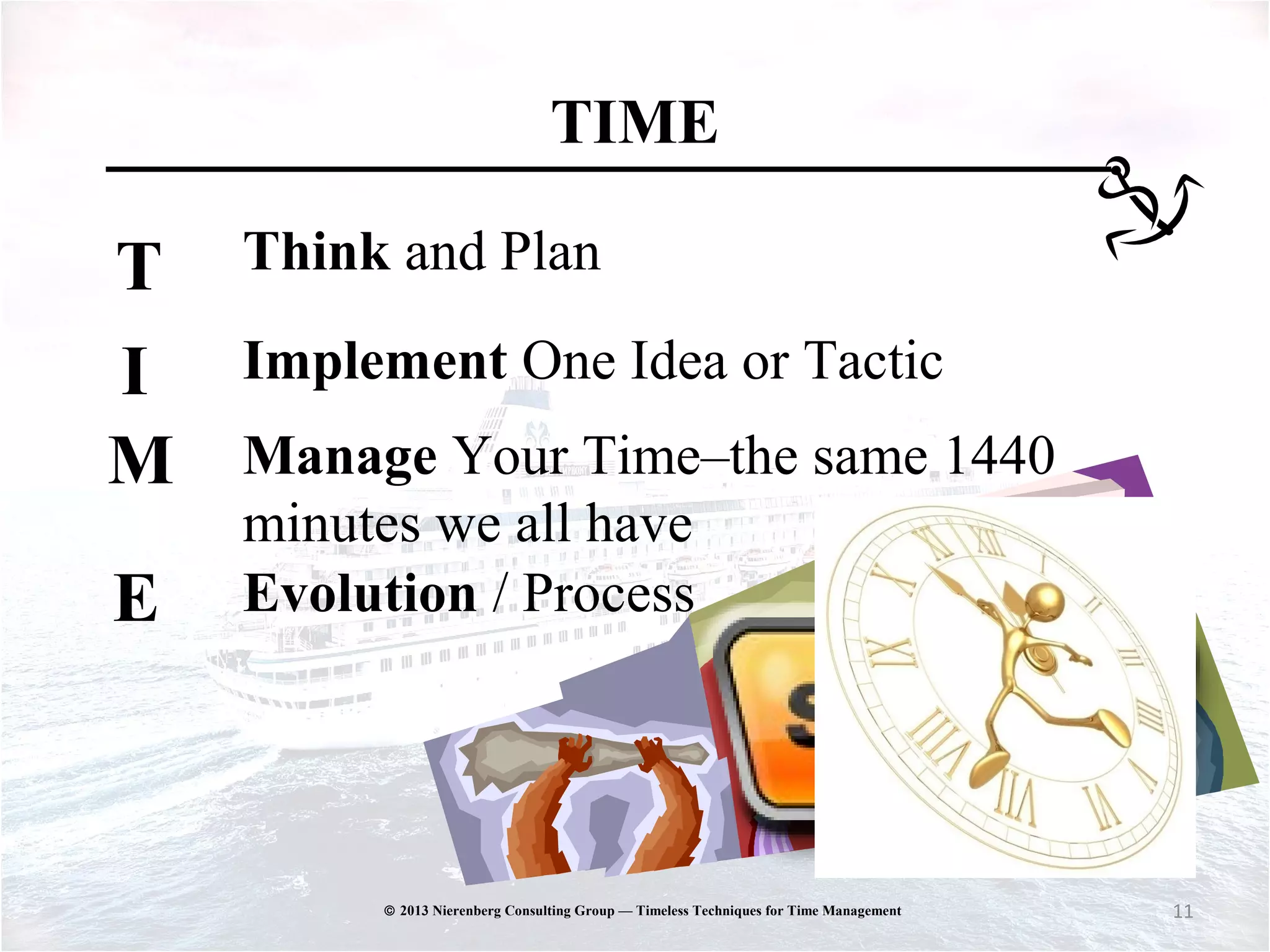 Timeless techniques for time managment | PPT