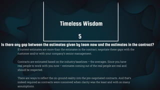 Timeless Wisdom to Eliminate 80% Issues of the Delivery Floor | PPT