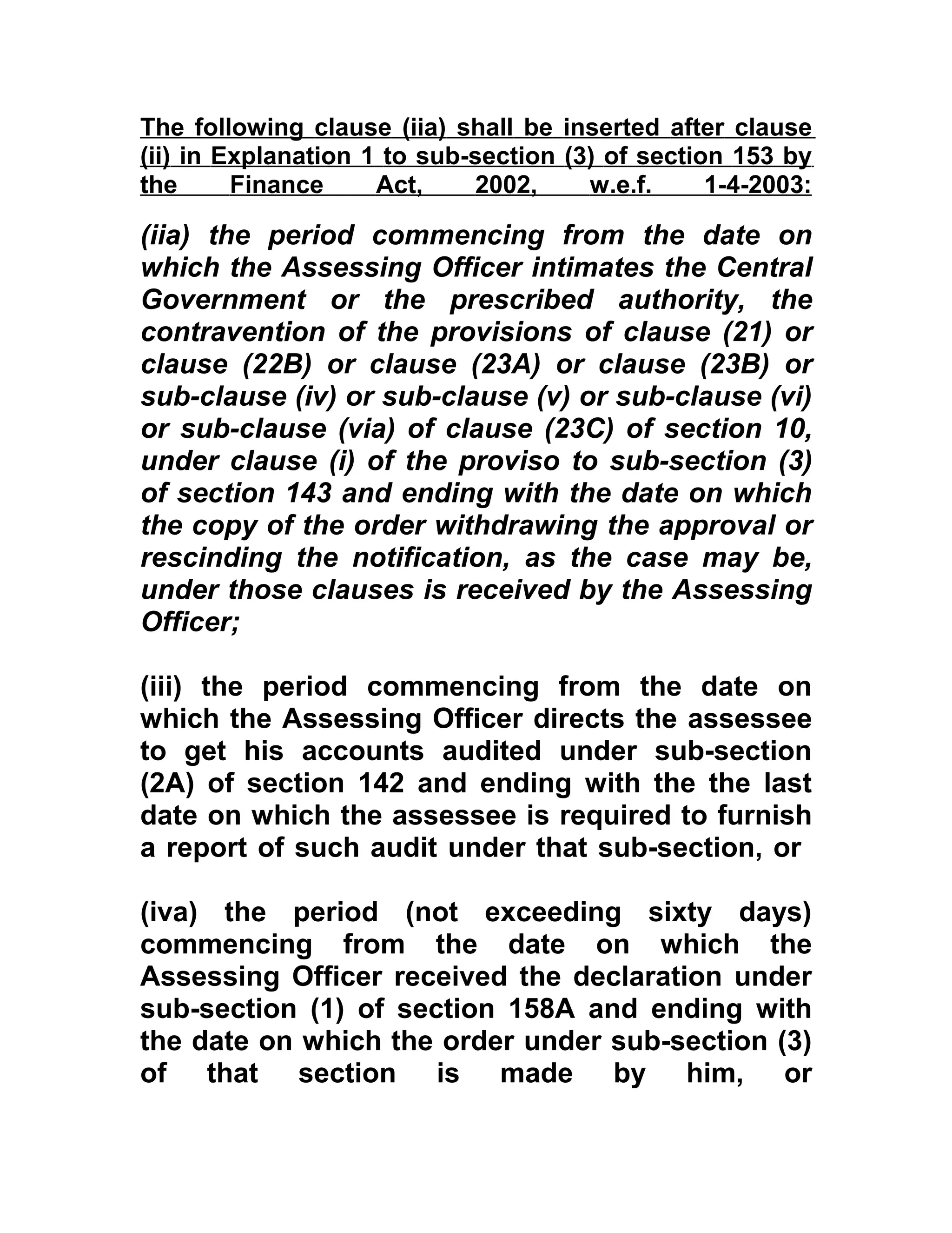 Time limit for completion of assessments and reassessments.bose