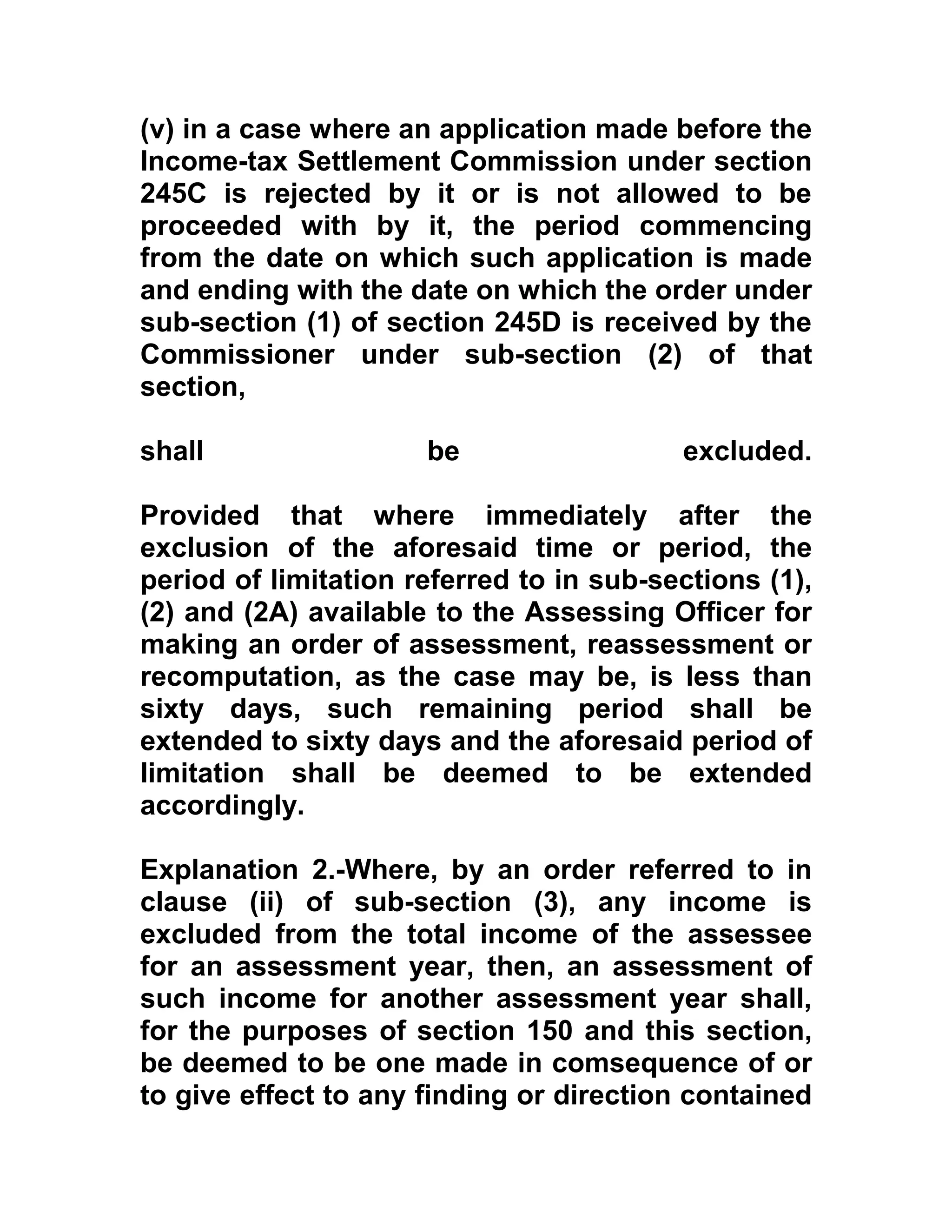 Time limit for completion of assessments and reassessments.bose