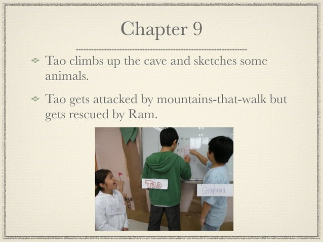 Debbie's Boy of the Painted Cave odd chapters Timeline | KEY