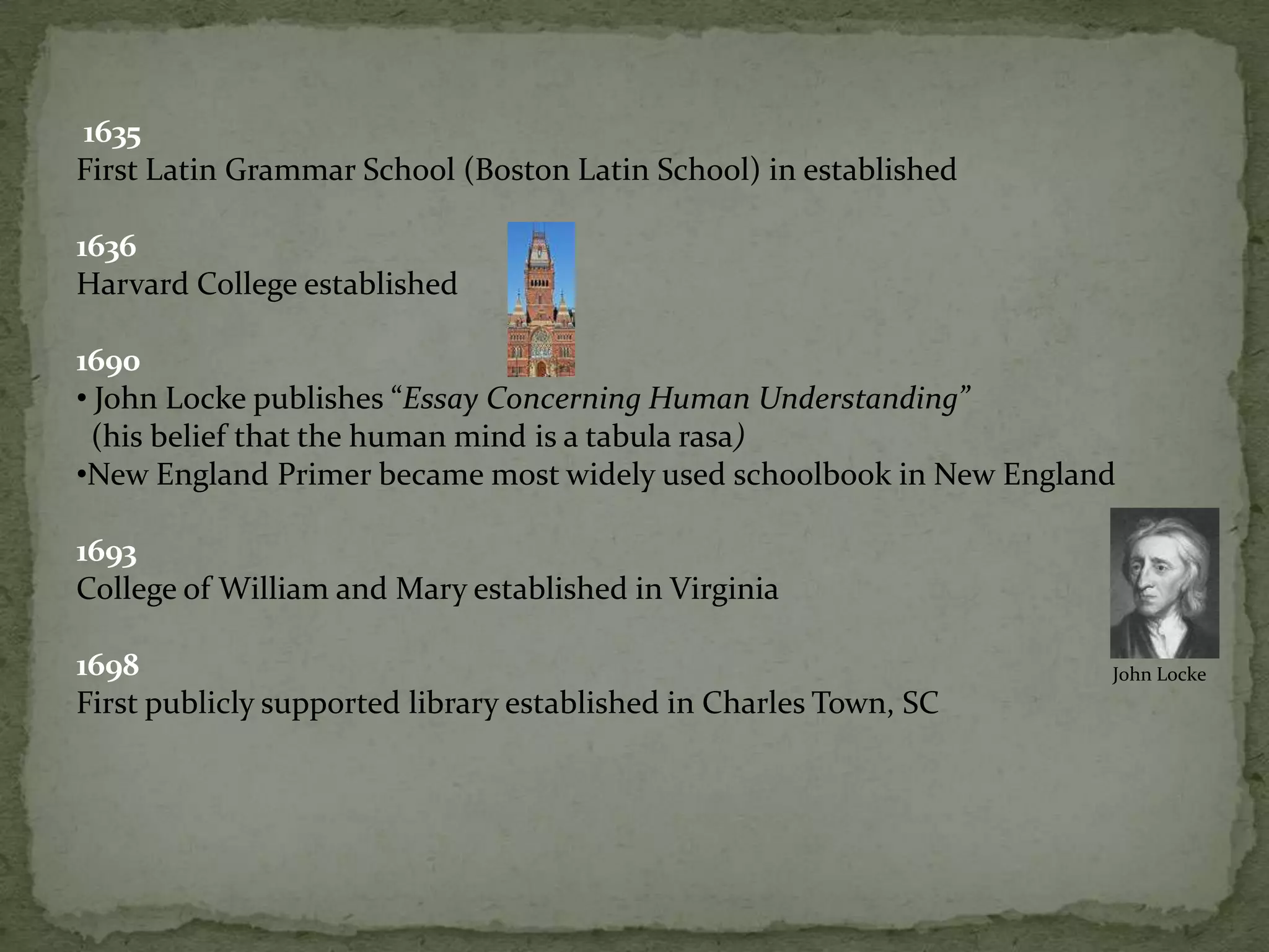 Timeline of US Education | PPTX