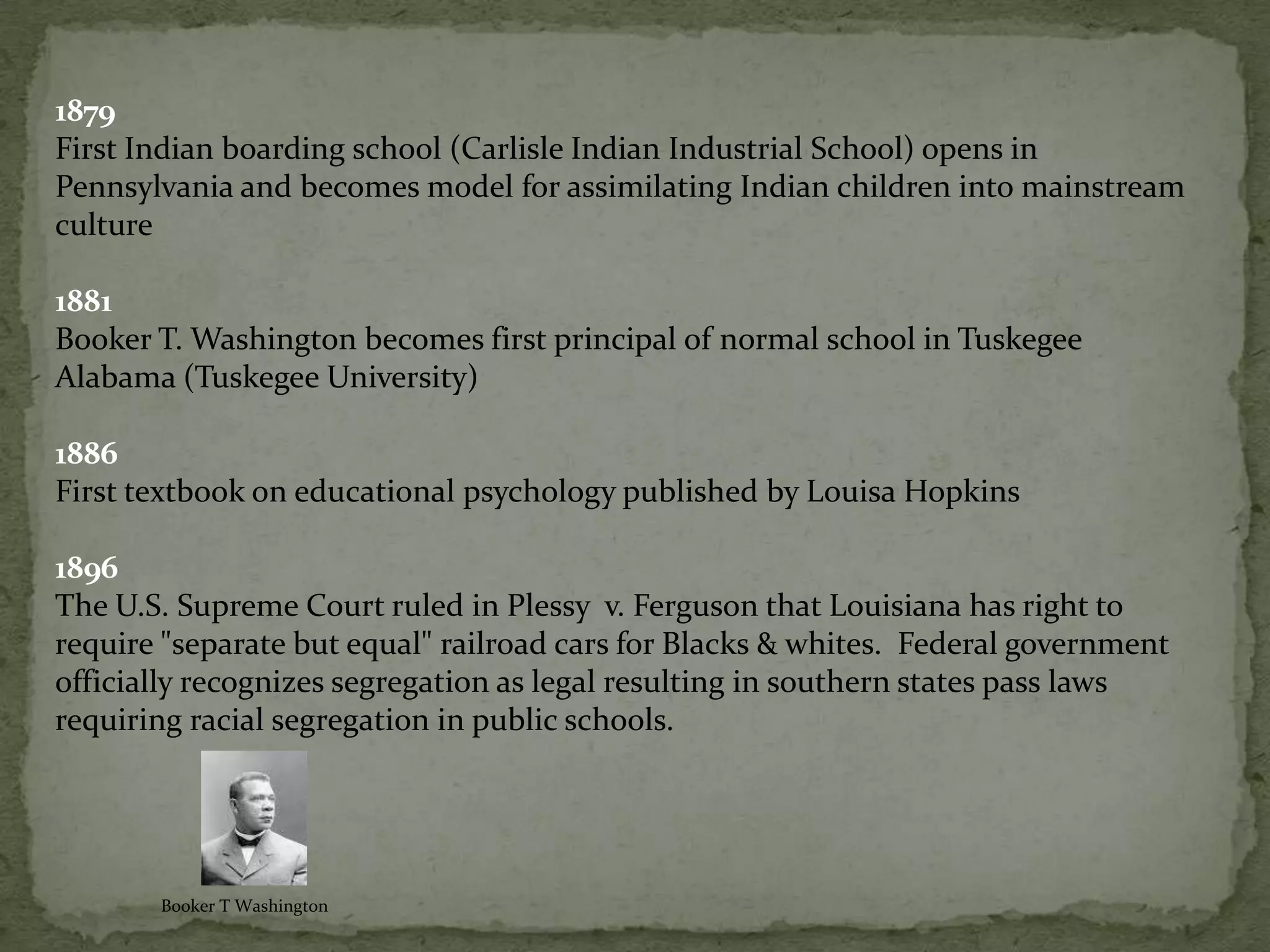 Timeline of US Education | PPTX