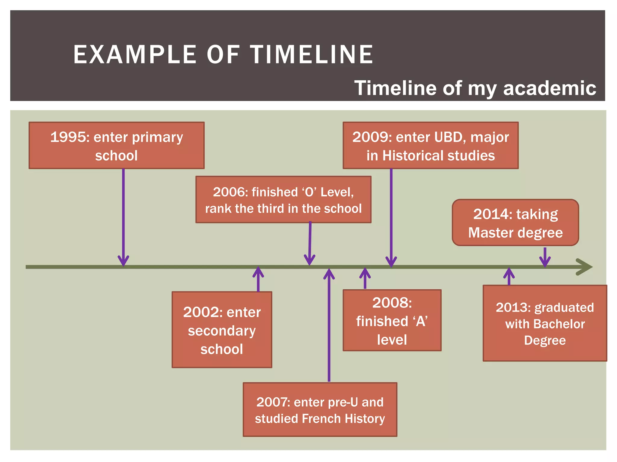 Social Studies project: Timeline | PPTX