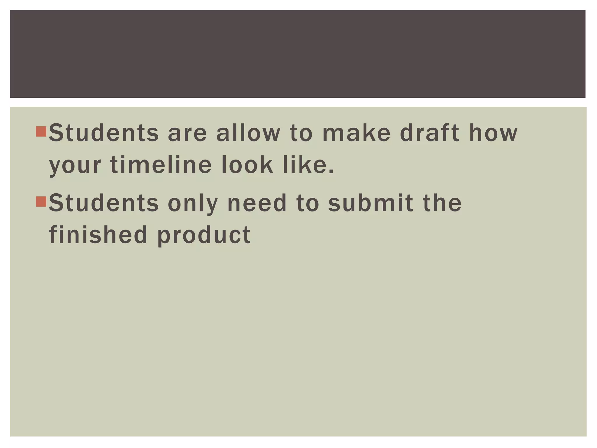 Social Studies project: Timeline | PPTX
