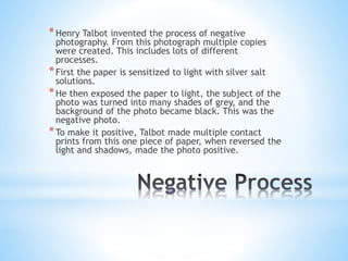 Photography unit 1 task 1 | PPTX