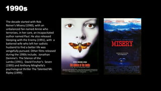 The Timeline of Thriller Movies | PPT