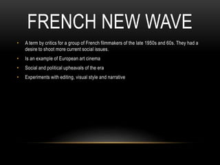 Timeline of film | PPTX