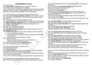 Timeline of modern Indian history relevant for upsc and pcs ...
