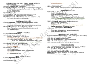 Timeline of modern Indian history relevant for upsc and pcs ...