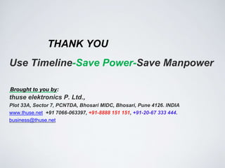 Automatic Light Timer System | PPTX