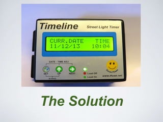 Automatic Light Timer System | PPTX