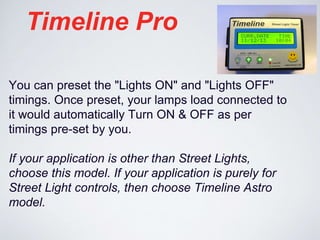 Automatic Light Timer System | PPTX