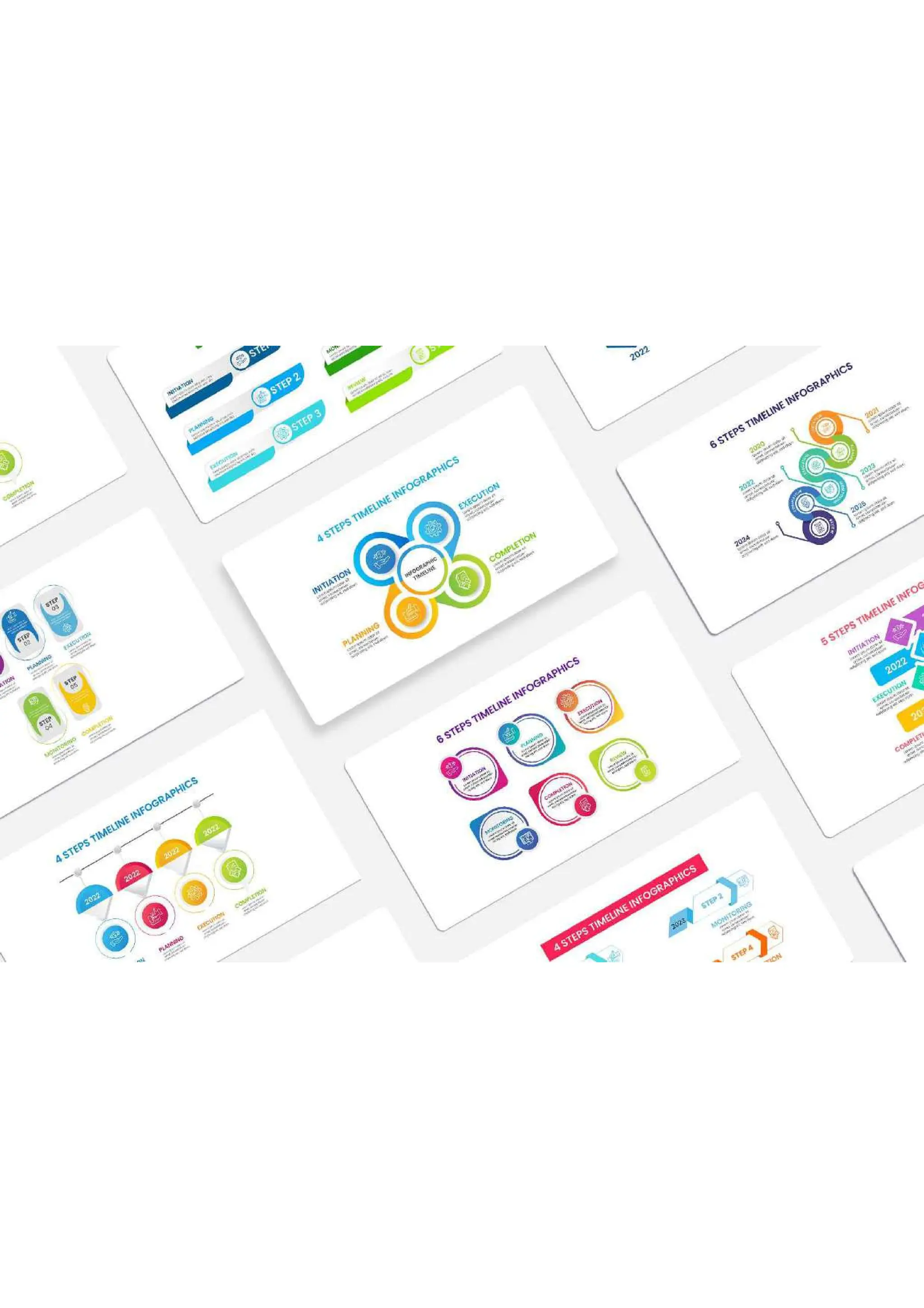 Timeline Infographic Template | 12+ Best Unique Slides | PDF