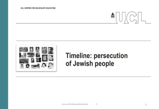 Linha do tempo sobre a perseguição aos judeus. | PPT | Judaism ...