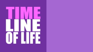 TIMELINE OF LIFE | PPT