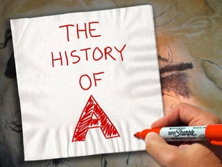 The visual history of A | PPT