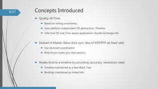 Timeline: An Operating System Abstraction for Time-Aware Applications | PPT