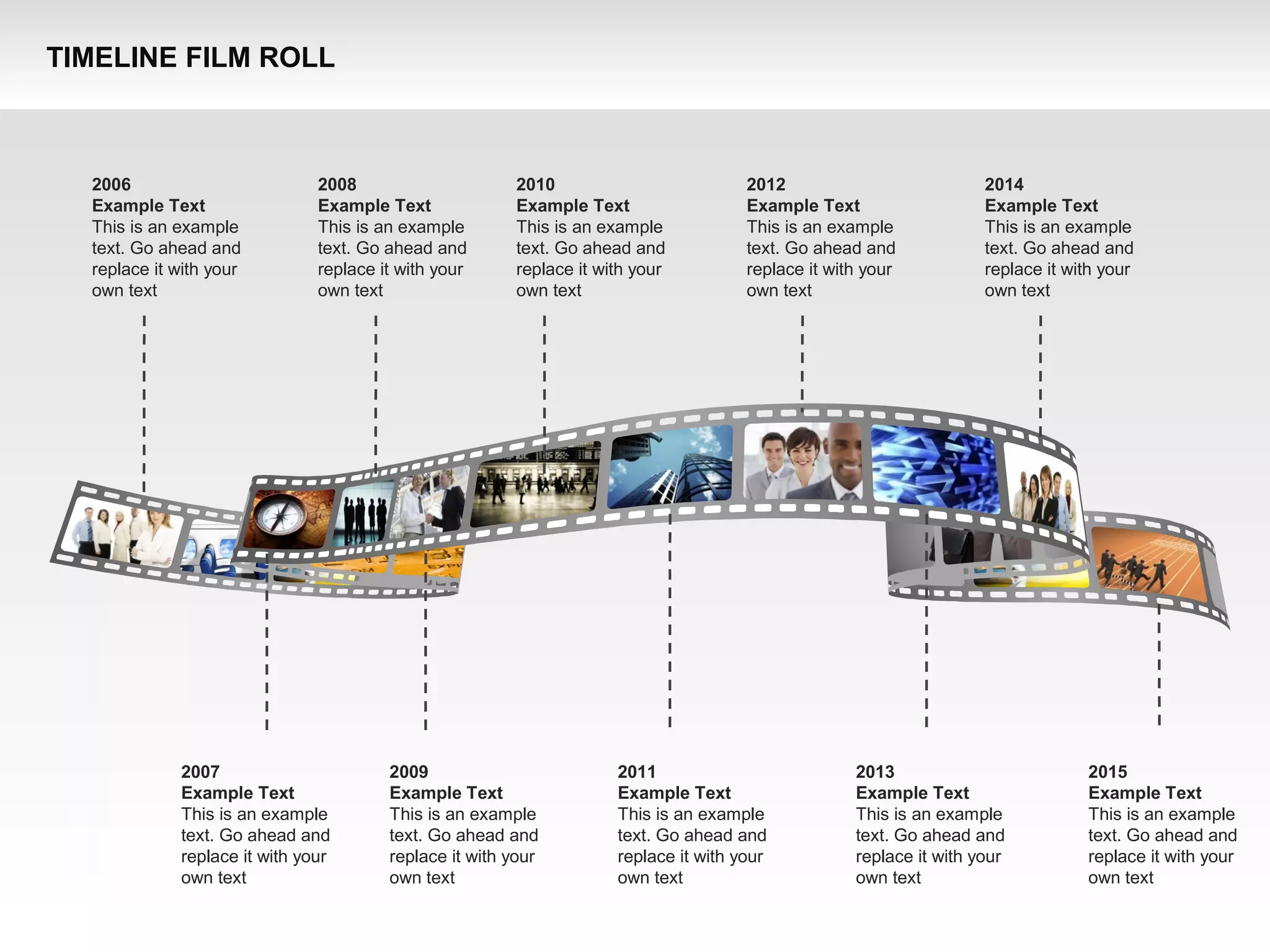 Timeline Film Roll | PPT