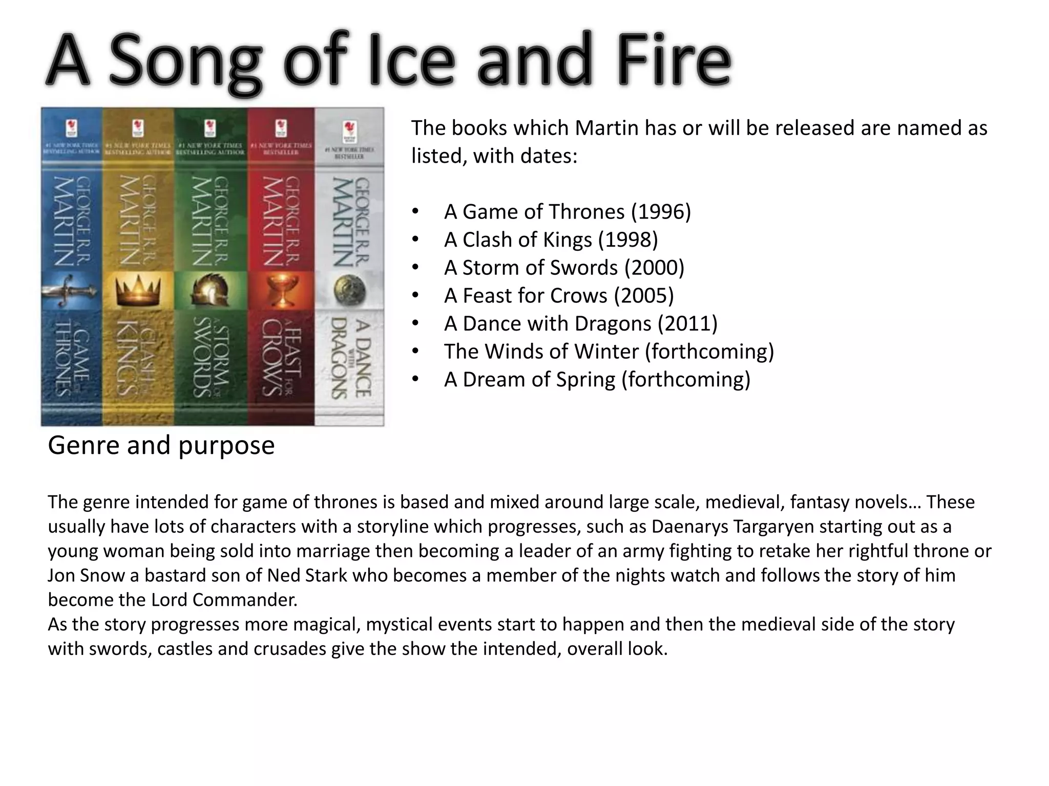 Game of Thrones | PPTX