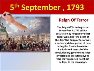 Timeline French Revolution | PPTX