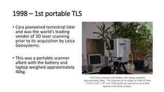 Timeline from the first laser scanner in 1993 to 2023.pdf