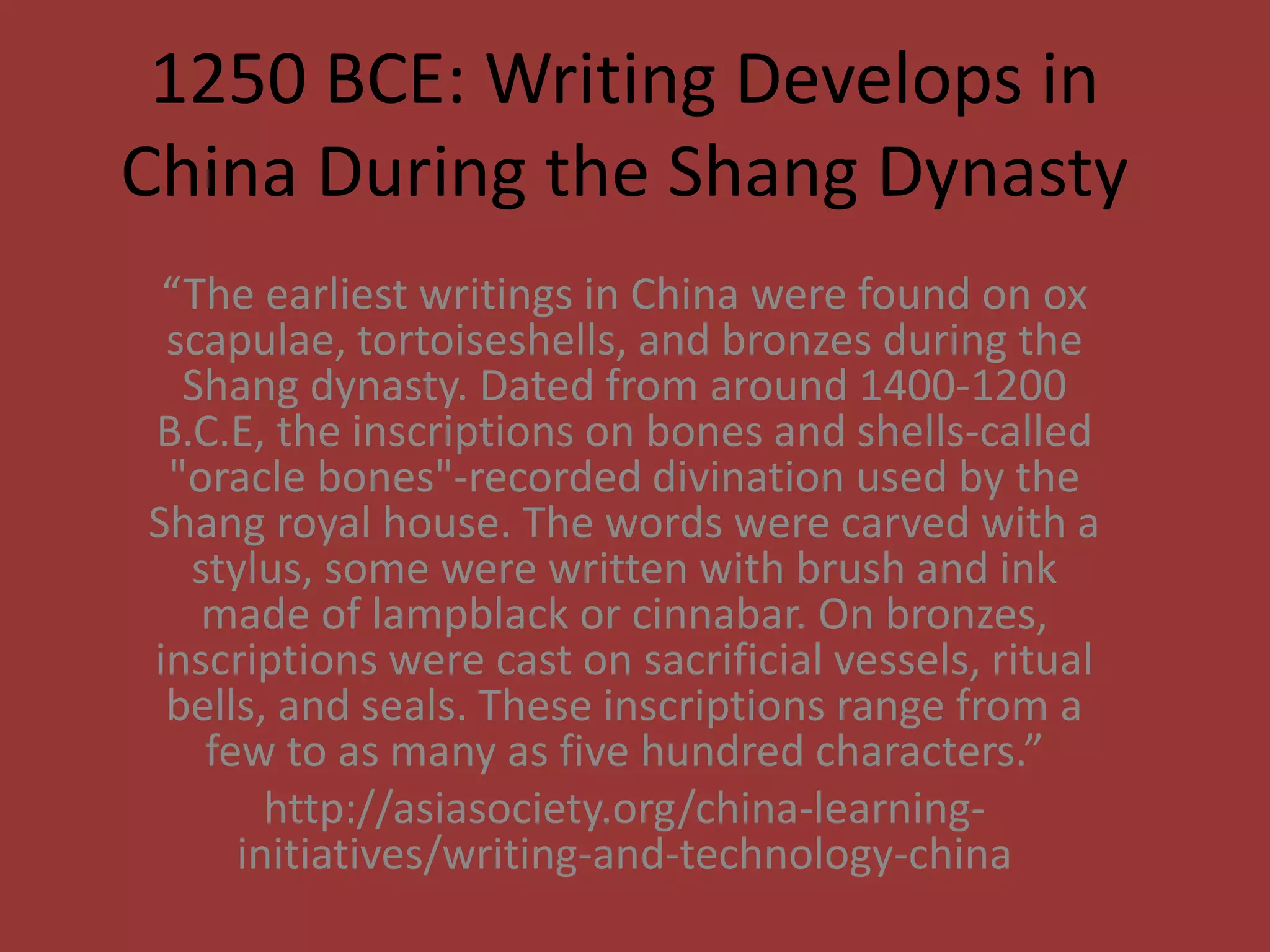 History of Writing Tools Timeline | POTX