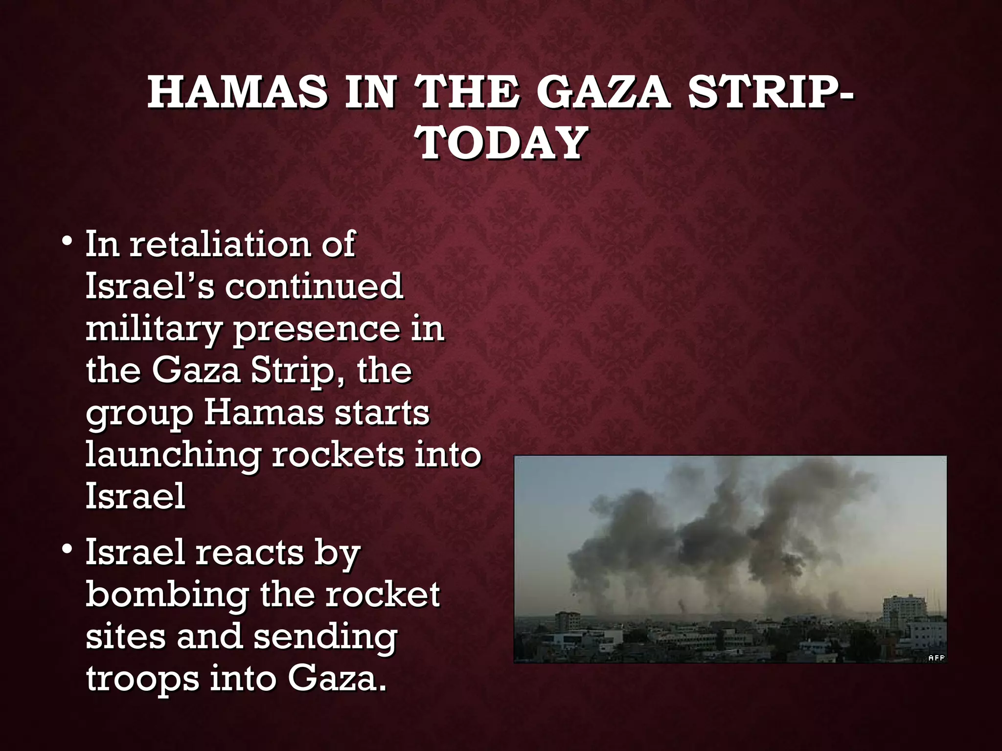 Timeline israel conflict updated fixed | PPT