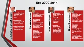 Timeline kasus korupsi di jepang | PPT
