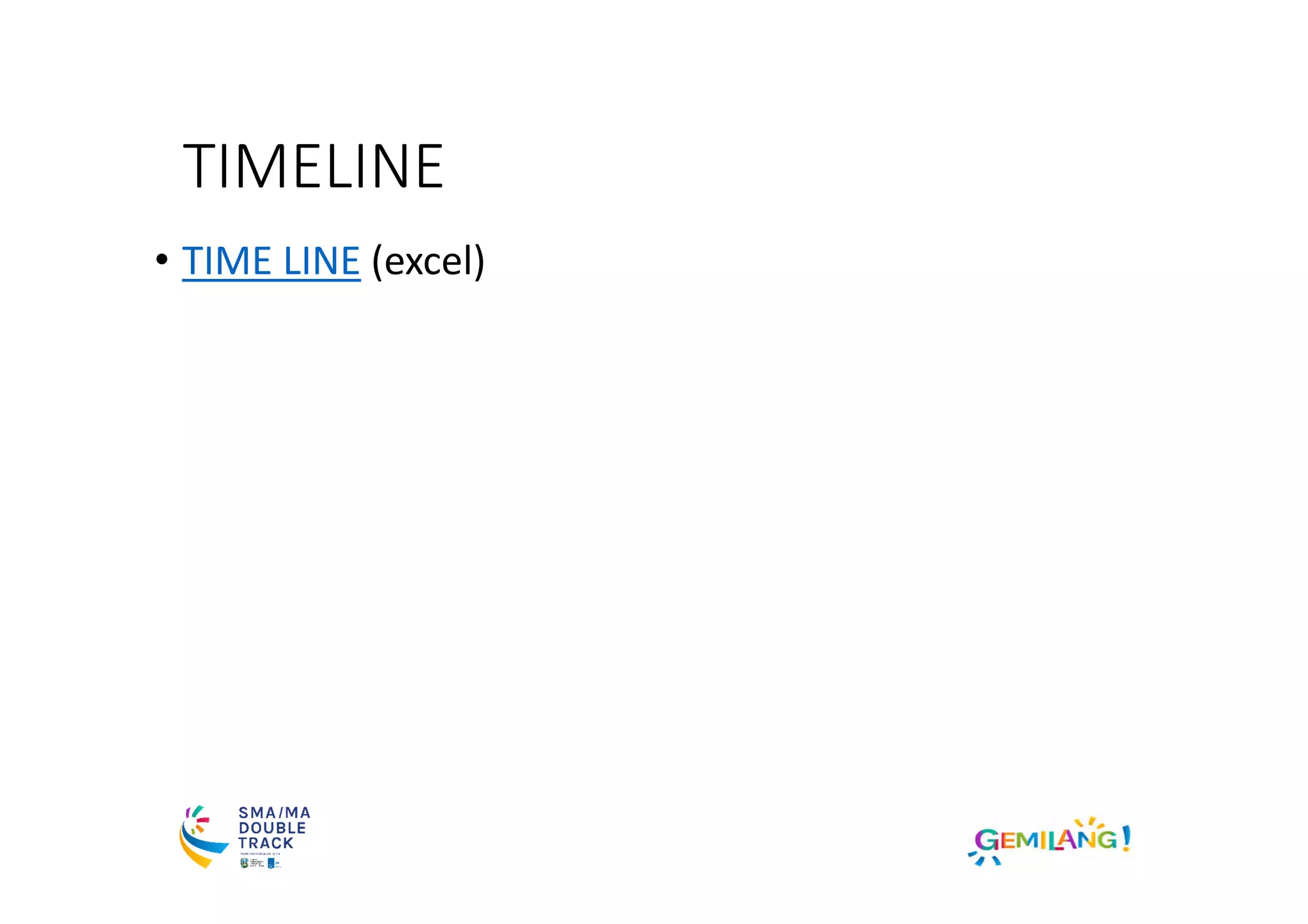 Timeline kegiatan sma dt sem 2 2018 2019 cetak | PPT