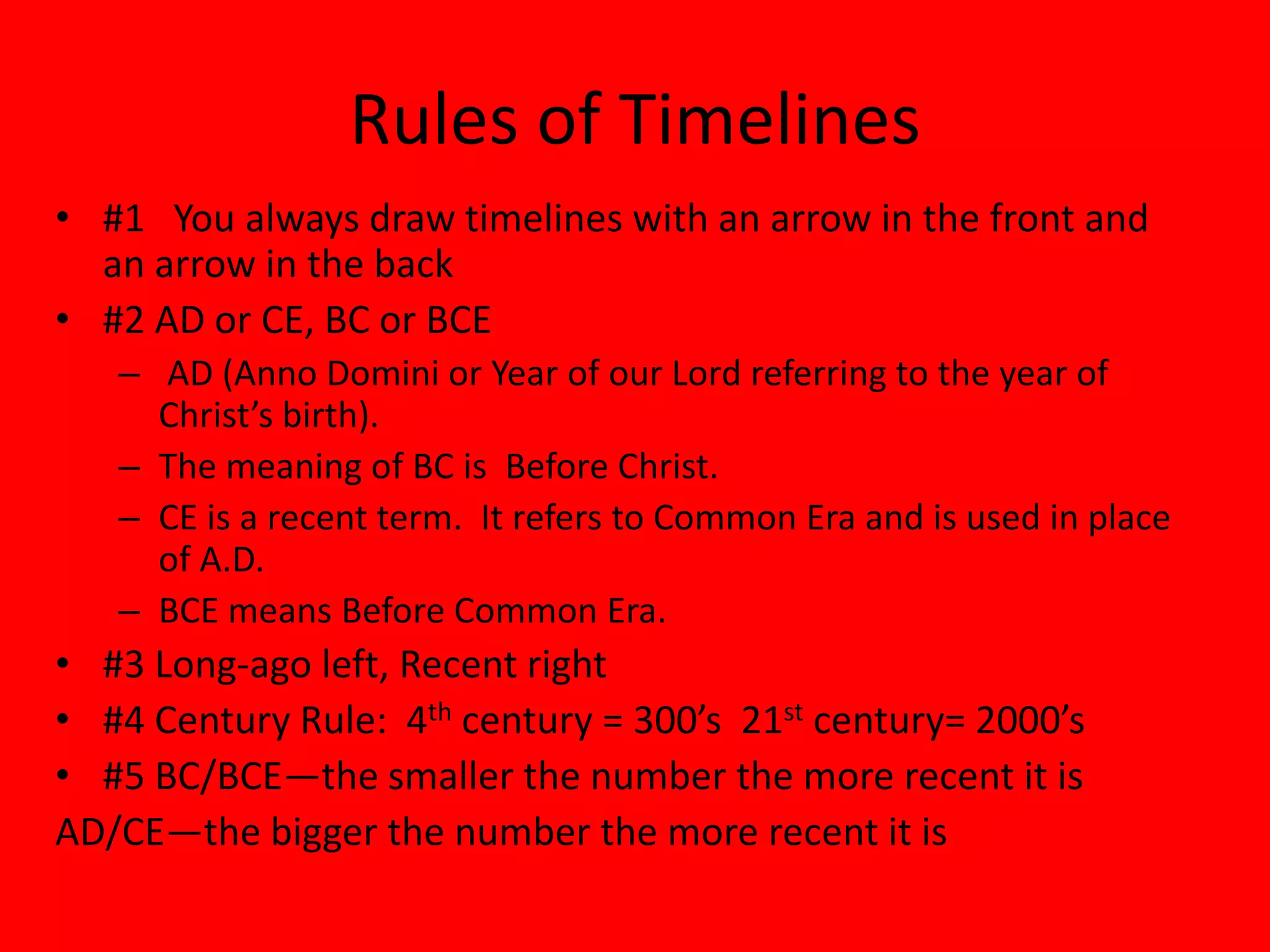 Day 4 Timeline lesson easley | PPTX | Education