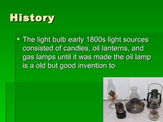 Time line light bulb | PPT