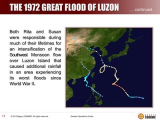 Timeline of Disasters in Baguio City | PPTX