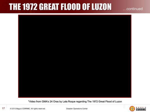 Timeline of Disasters in Baguio City | PPTX | Weather | Science