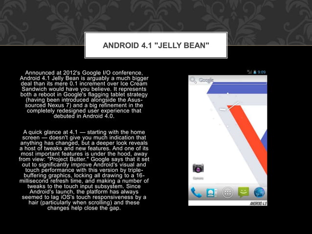 Timeline of android os | PPT