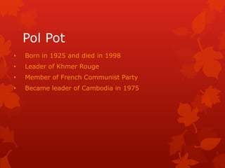 Timeline of cambodian history | PPT