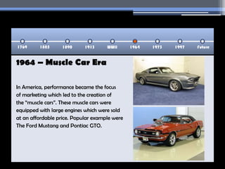 Timeline Of Cars | PPT