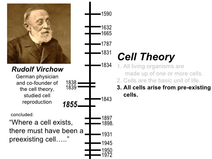 Early Discoveries of Cells thru Timeline