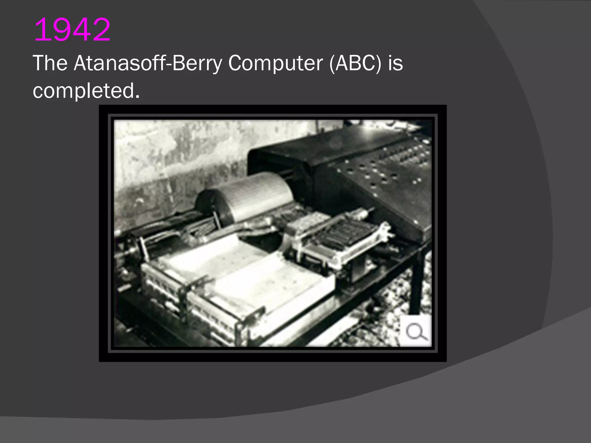 Timeline of Computer History | PPT