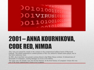 Timeline of computer viruses | PPTX | Antivirus Software | Computer ...