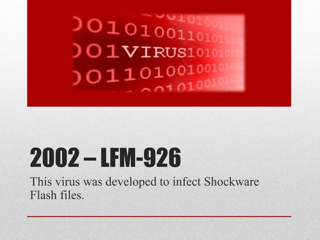 Timeline of computer viruses | PPTX | Antivirus Software | Computer ...
