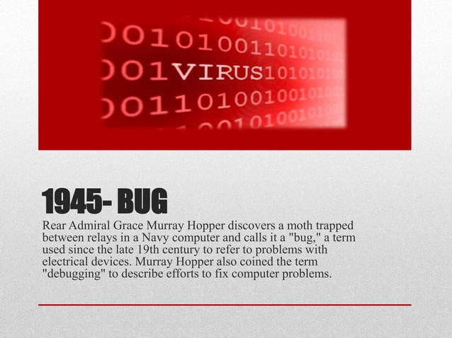 Timeline of computer viruses | PPTX | Antivirus Software | Computer ...