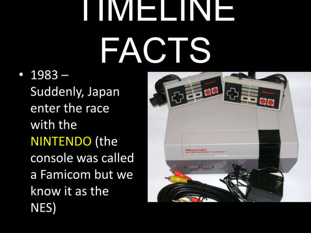 Timeline of Game Consoles | PPT