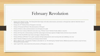 Timeline of events - The decline and fall of the Romanov Dynasty. | PPTX