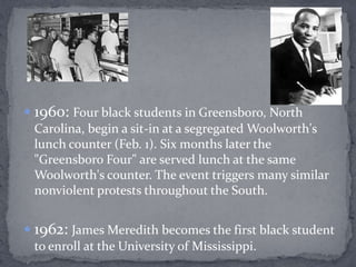 Timeline of Facts: Black American History | PPT