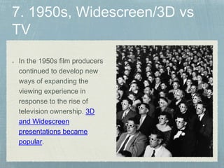 Timeline of the history of film and technology | PPTX