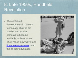 Timeline of the history of film and technology | PPTX