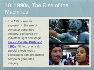 Timeline of the history of film and technology | PPTX